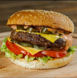 Fast food Burger King Auto, Chudovo, foto