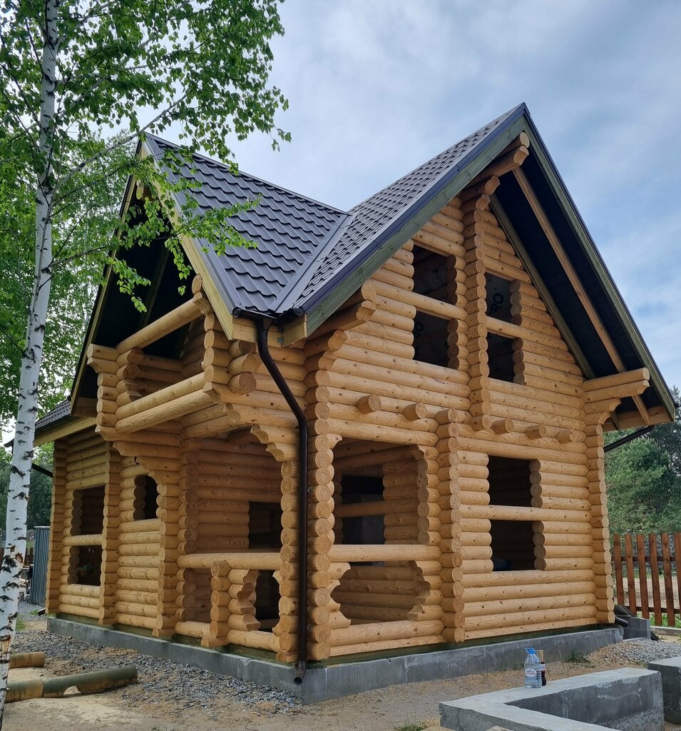 i̇nşaat firmaları Коттедж Сибири, Novosibirsk, foto
