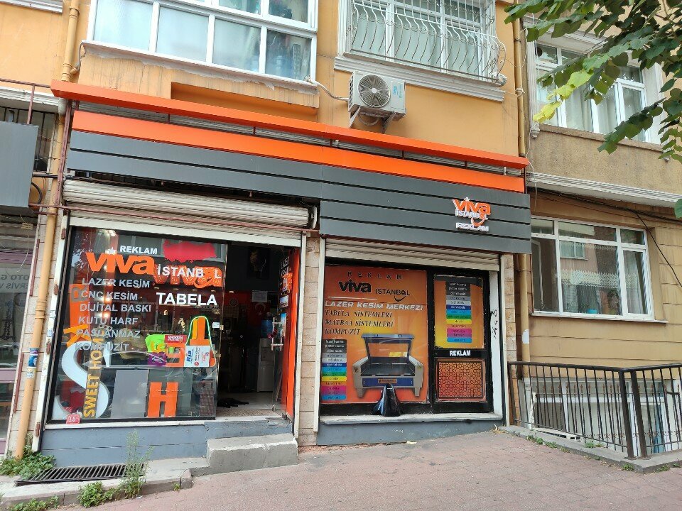 Tabela yapımı Viva İstanbul, İstanbul, foto