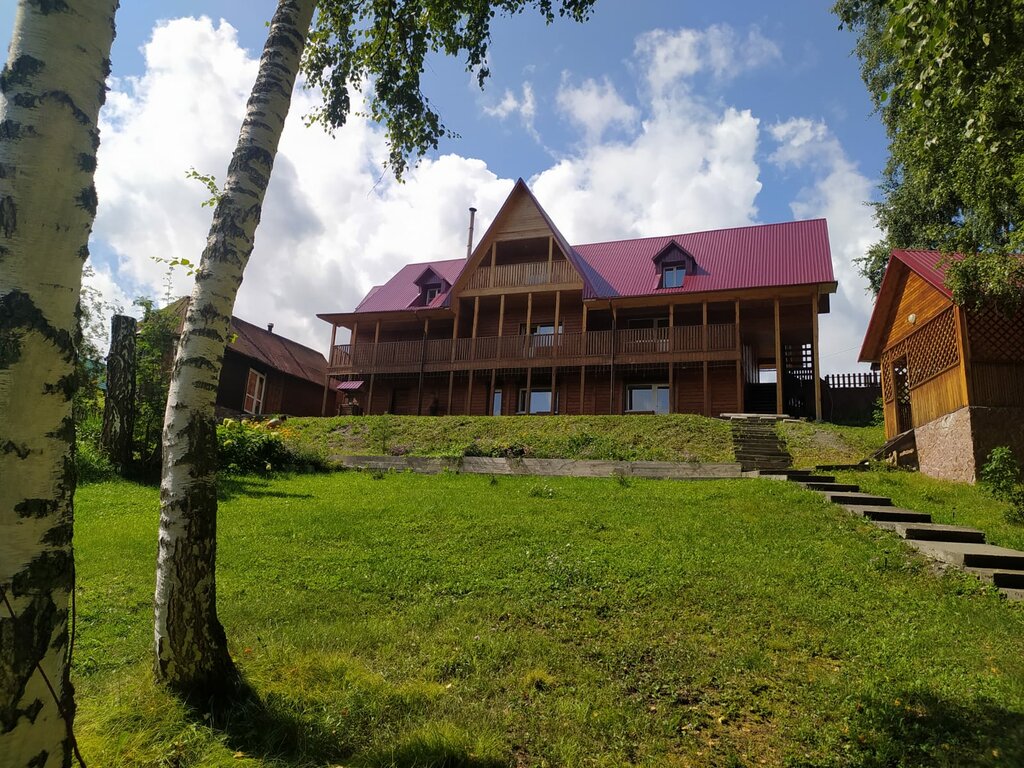 Resort oteller, tesisler Nikolayevskaya, usadba, Altayski krayı, foto
