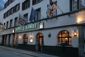 Hotel Drei Könige (Reichsgasse No:18, Chur), otel  Chur'dan