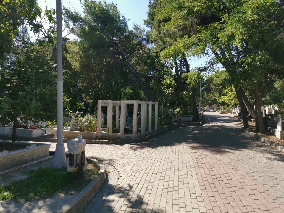 Mezarlıklar Çamlık Mezarlığı, İstanbul, foto
