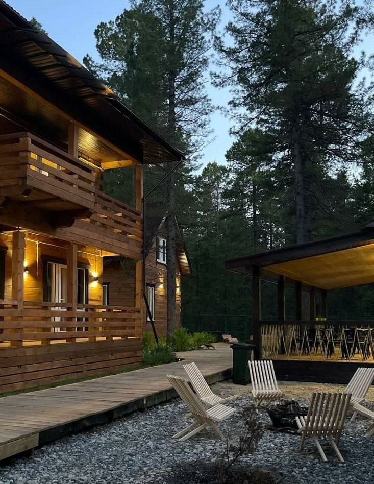Konuk evi Hvoya, İrkutskaya oblastı, foto