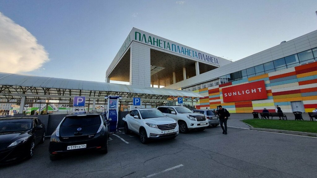 Elektrikli oto şarj istasyonları Rsk seti, Krasnoyarsk, foto
