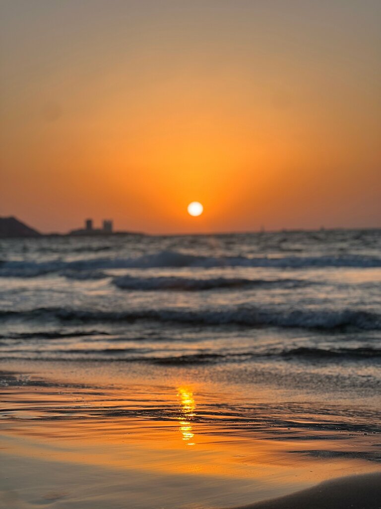 Plaj Ne'ot Kiryat Haim Beach, Hayfa, foto