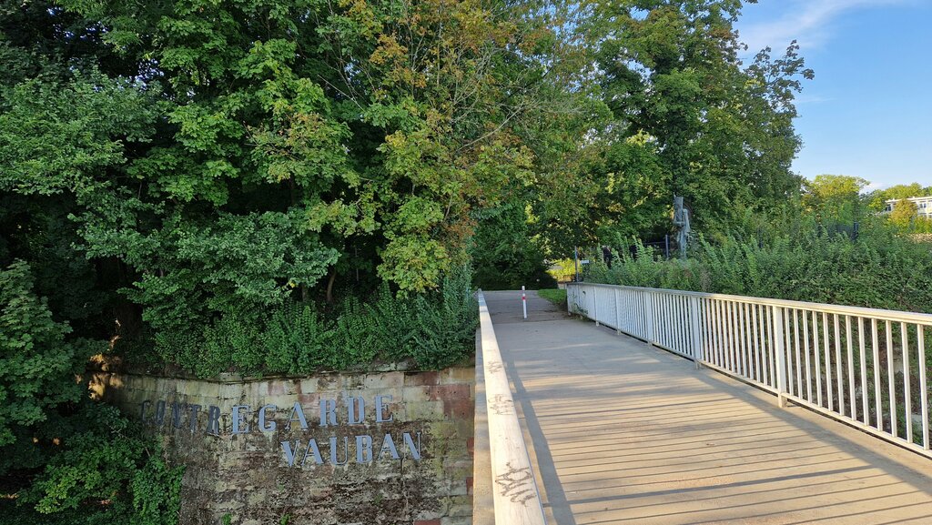 Kültür ve eğlence parkları Vauban Insel, Saarland, foto