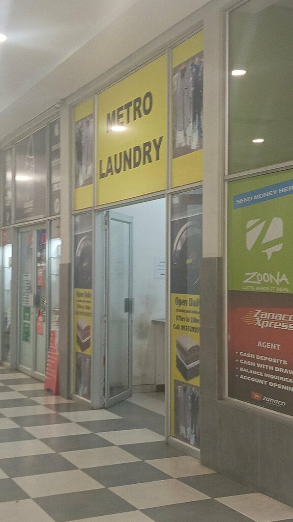Çamaşırhaneler Metro laundry, Lusaka, foto