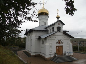 Церковь Воздвижения Честного Креста Господня (posyolok gorodskogo tipa Sokol), ortodoks kiliseleri  Magadan Bölgesi'nden