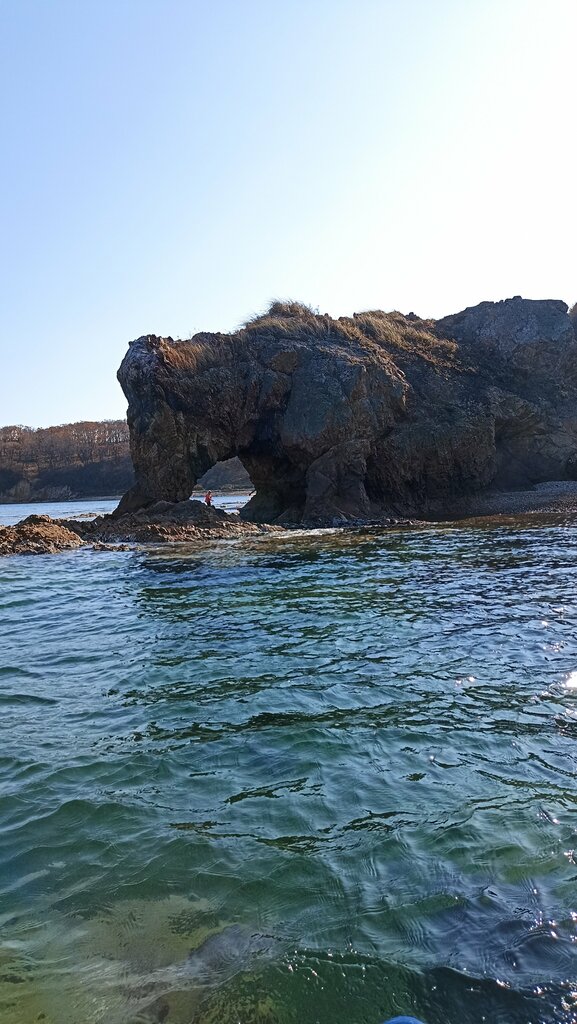 Turistik yerler Мыс Слона, Primoriye, foto