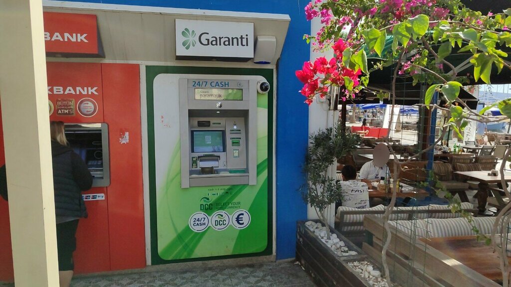 ATM'ler Garanti BBVA ATM, Bodrum, foto
