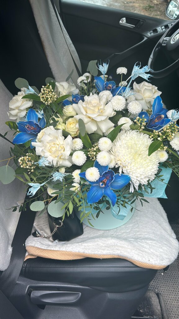 Çiçekçiler Nataliya magazin Gavrilchuk N. V. Ip, Tümen (Tiumenskaya) oblastı, foto