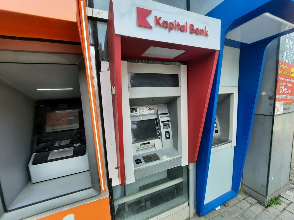 ATM'ler Kapital Bank bankomati, Sumgayıt, foto