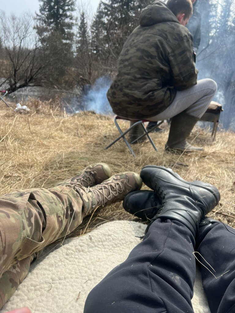 Plaj Школьный пляж, Krasnoyarski krayı, foto