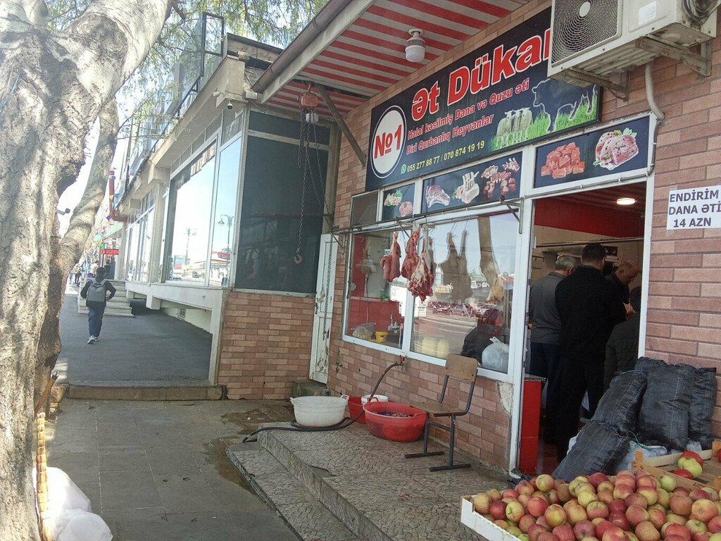 Kasap, şarküteri Ət Mağazası, Bakü, foto