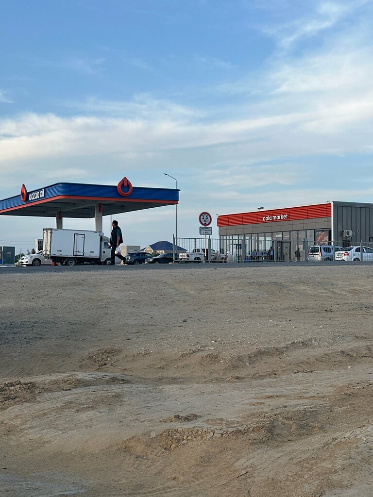 Otogaz dolum istasyonu Gas Station, Mangıstav eyaleti, foto