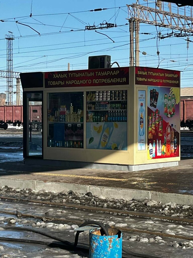 Market Common consumption goods, Karağandı, foto