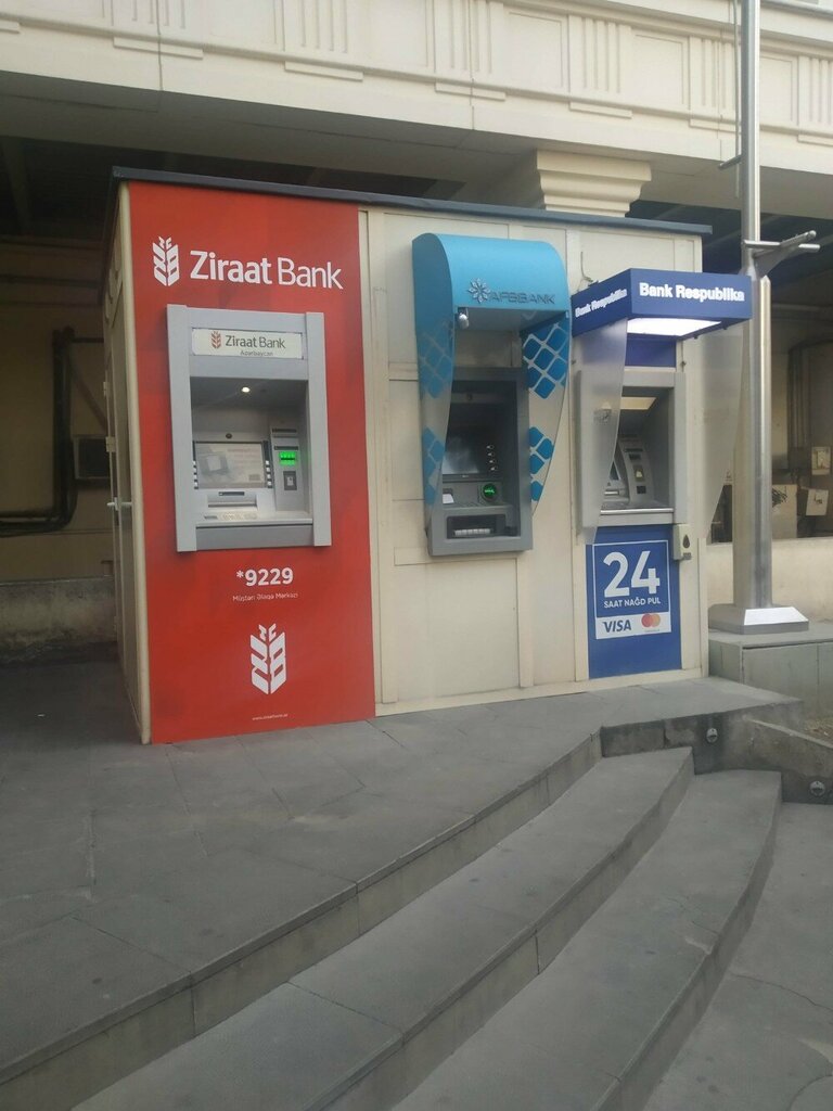 ATM'ler Afb bank ATM, Bakü, foto