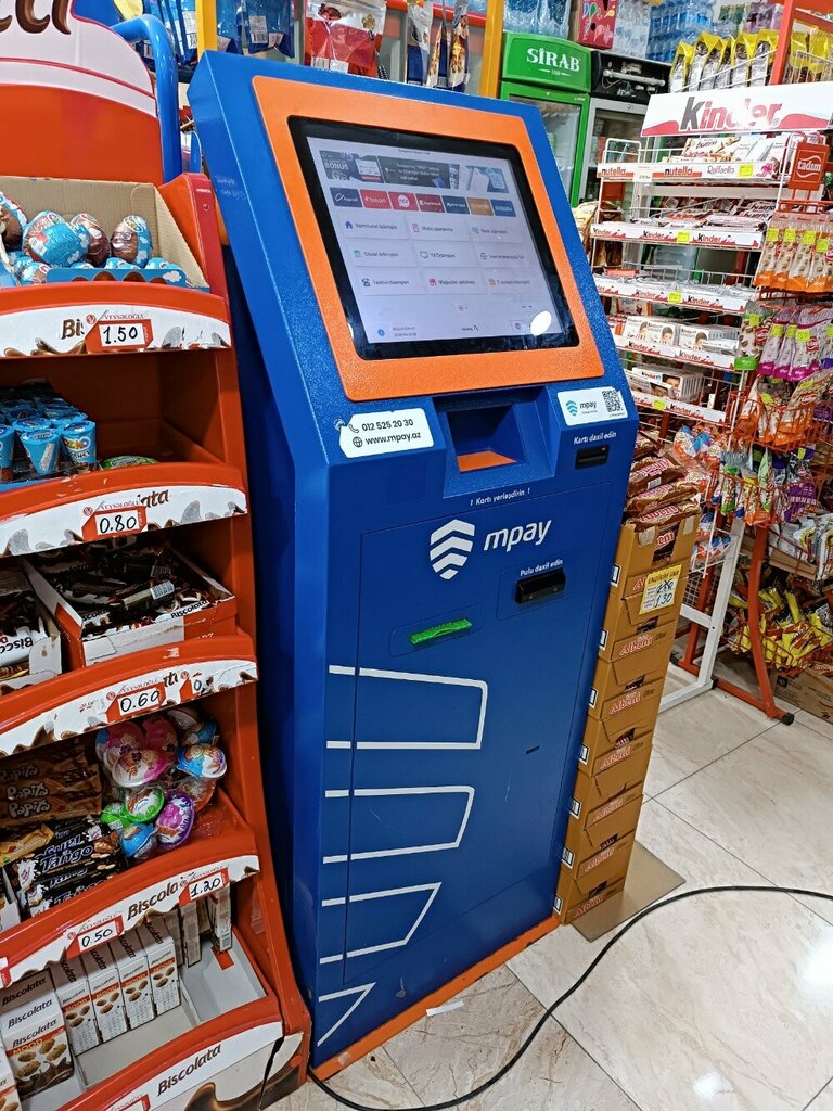 Ödeme terminali Mpay, Bakü, foto