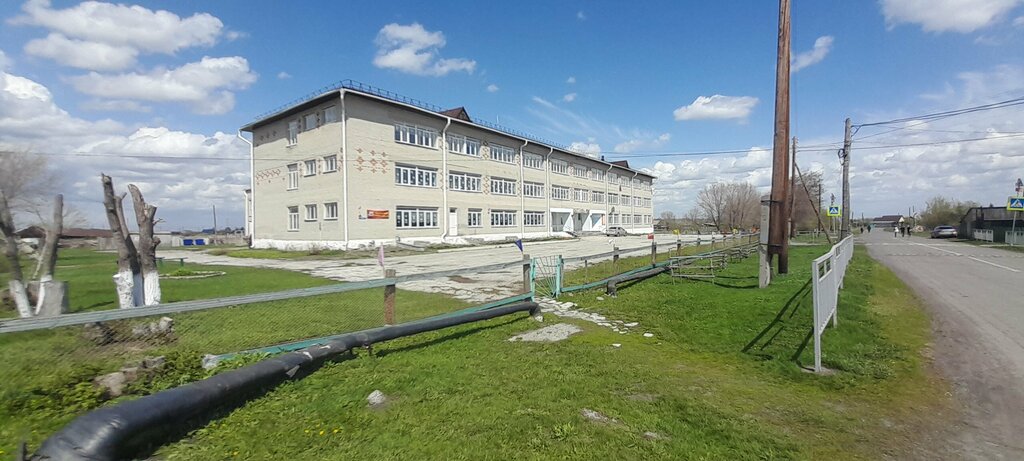 Ortaokul Mostovskaya srednyaya obshcheobrazovatelnaya shkola Mou, Kurganskaya oblastı, foto