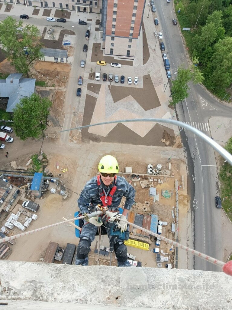 Endüstriyel dağcılık PromAlp. SV, Moskova, foto