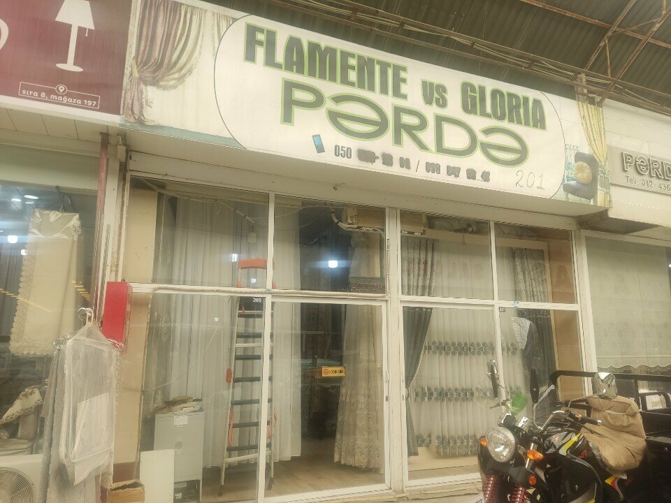 i̇ç dekorasyon ürünleri Flamente vs Gloria Pərdə, Bakü, foto