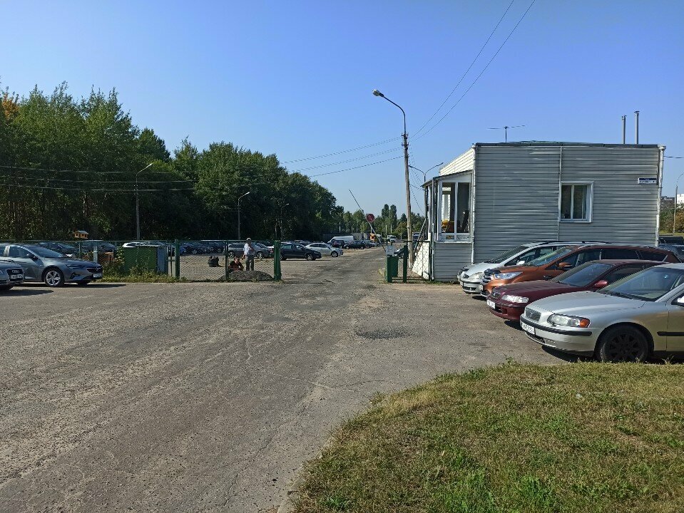 Geçiş noktaları, güvenlik kontrol alanı Pass office, security post, Minsk, foto