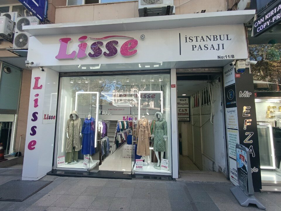 Giyim mağazası Lisse Tekstil, İstanbul, foto