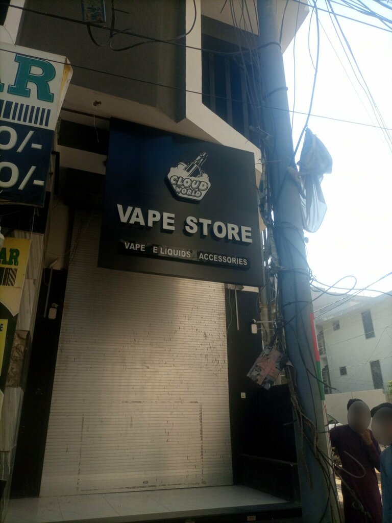 Elektronik sigara satış noktaları Cloud World, Karaçi, foto