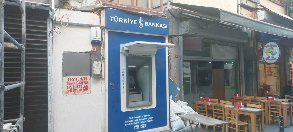 ATM'ler Türkiye İş Bankası ATM, İstanbul, foto