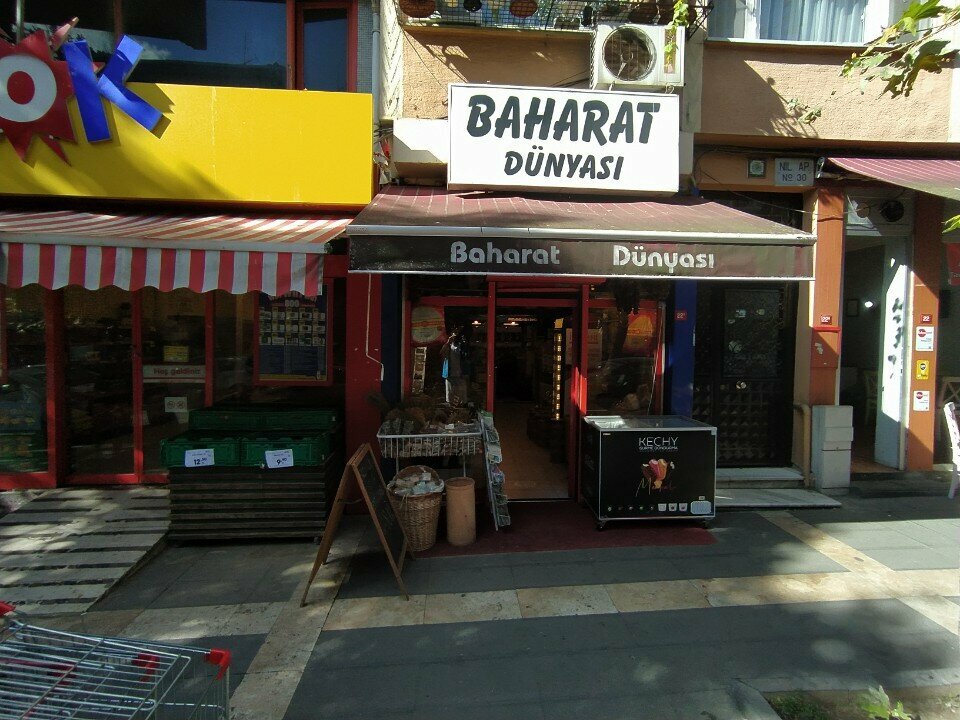 Gıda malzemeleri ve baharatlar Baharat Dünyası, İstanbul, foto