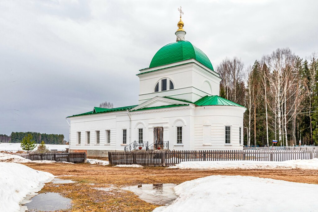Ortodoks kiliseleri Церковь Спаса Нерукотворного Образа, Kirovskaya oblastı, foto