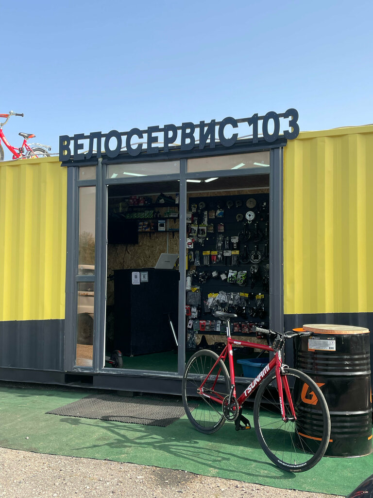 Bisiklet tamircileri Velo 103, Minsk, foto