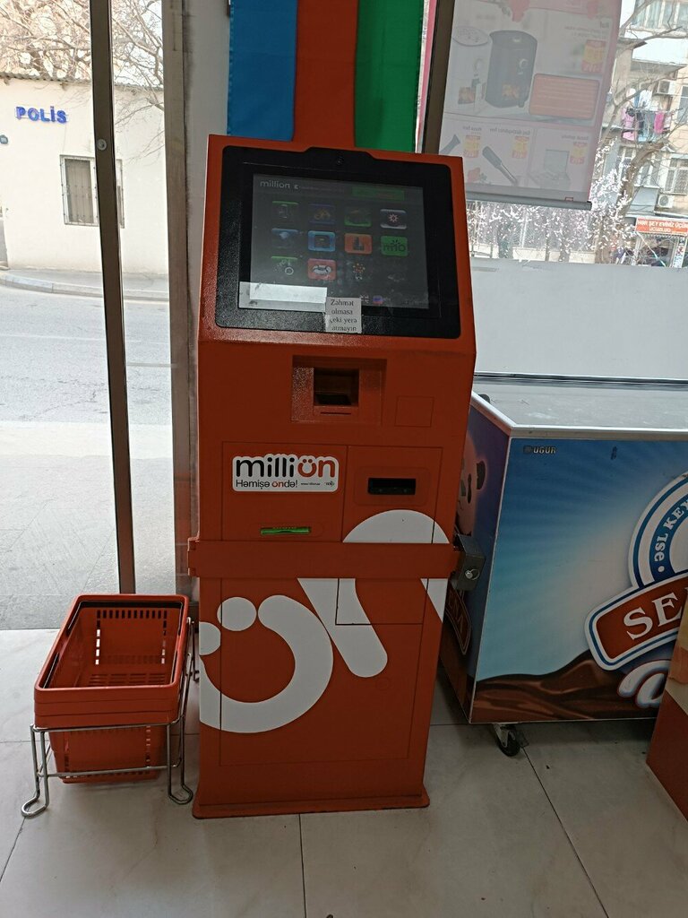 Ödeme terminali MilliÖn, Bakü, foto