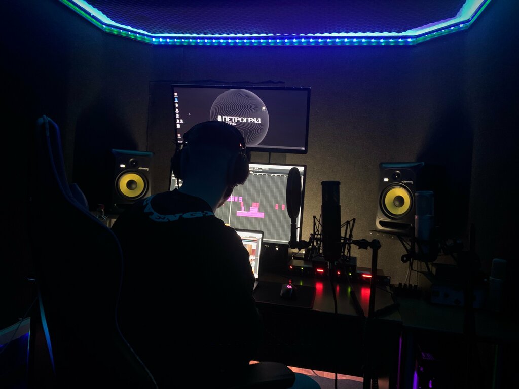 Ses kayıt stüdyoları Petrograd Records, Saint‑Petersburg, foto