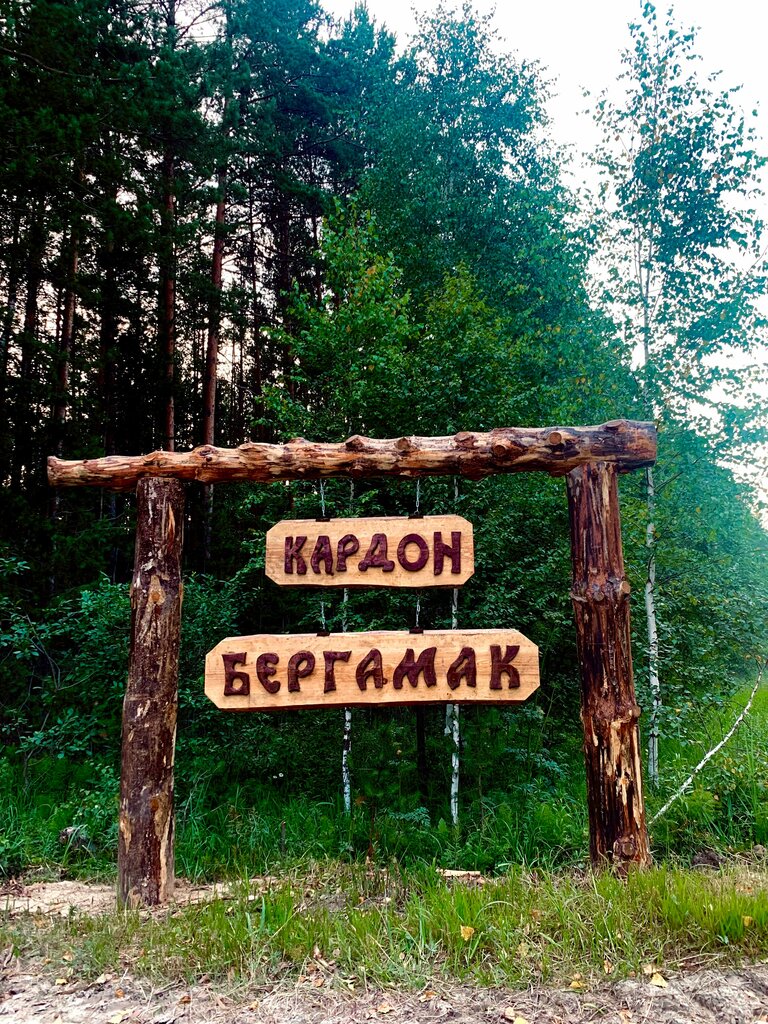 Resort oteller, tesisler База отдыха Кардон Бергамак, Omskaya oblastı, foto