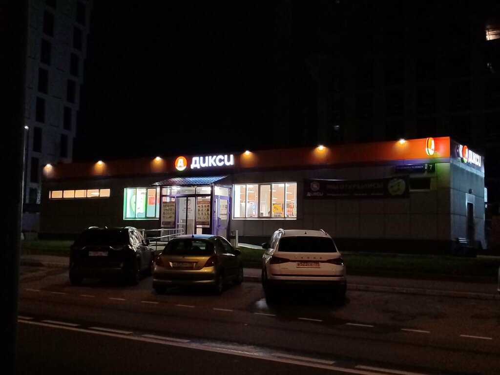 Süpermarket Dixy, Moskova, foto