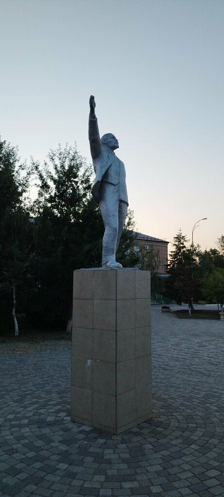 Anıt, heykel В.И. Ленин, Krasnodarski krayı, foto