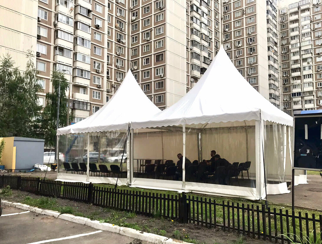 Çerçeve ve çadır yapıları Ipb group, Kaluga, foto