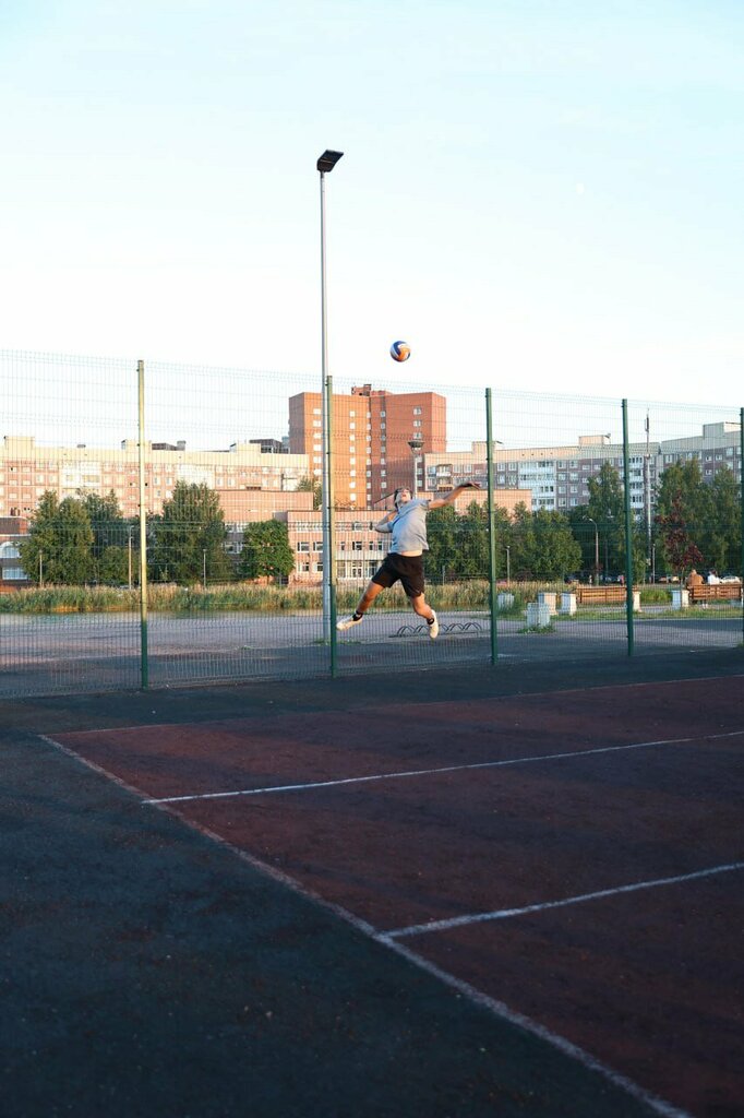 Spor alanı Волейбольное поле, Saint‑Petersburg, foto