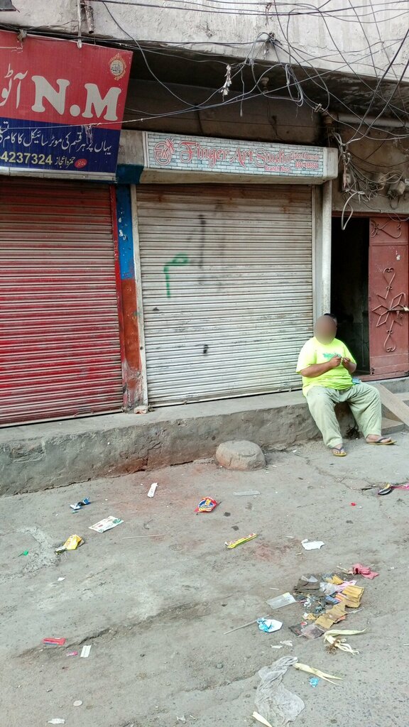 Kuaförler Finger art studio, Lahor, foto