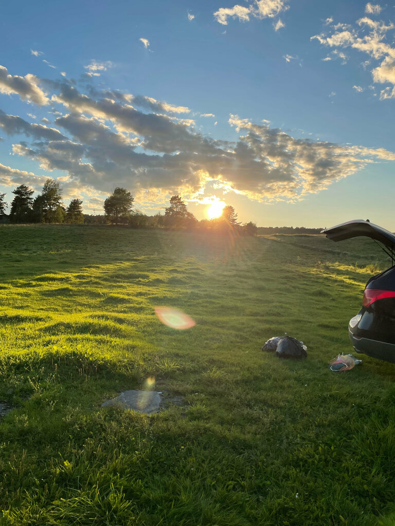 Piknik alanı Место для пикника, Karelya, foto