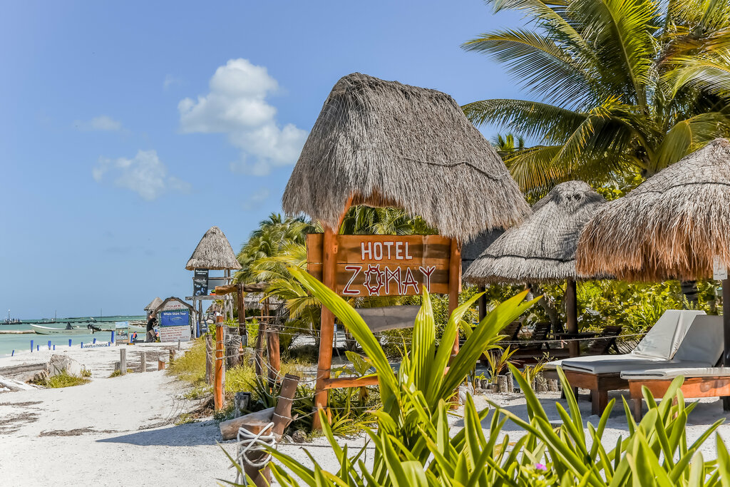 Otel Zomay Beachfront Hotel Holbox, Quintana Roo Eyaleti, foto