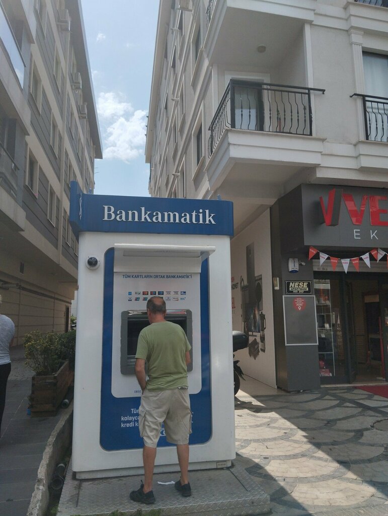 ATM'ler Türkiye İş Bankası Bankamatik, İstanbul, foto