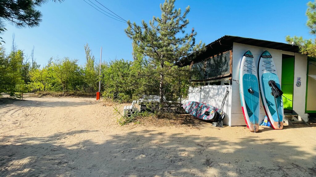 Kamp alanları Lisa, Kırım Cumhuriyeti, foto