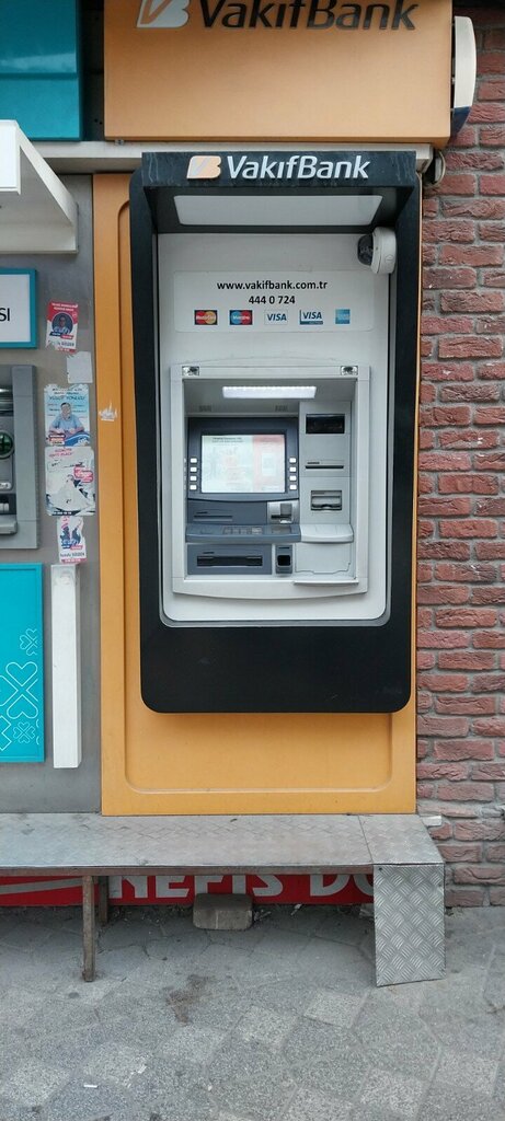 ATM'ler Vakıfbank ATM, İstanbul, foto