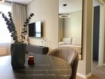 EastWayApartments (Nekrasovskiy proyezd No:13, mikrorayon Zenino ZhK Samolyot), otel  Liubertsy'den