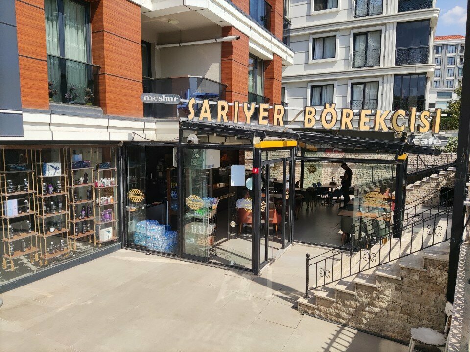 Kafe Sarıyer Börek cafe, İstanbul, foto