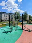 Воркаут (Moscow Region, Klin Urban District, Vysokovsk), spor alanı  Vysokovsk'tan