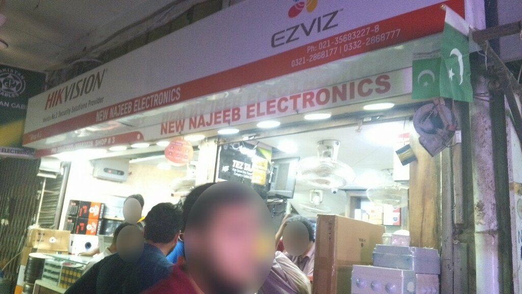 Elektronik eşya mağazaları New najeeb electronics, Karaçi, foto