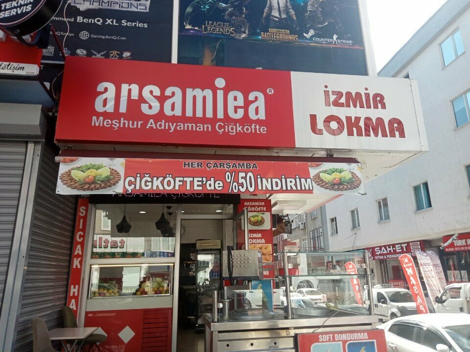 Fast food Arsamiea Çiğköfte İzmir Lokma, İstanbul, foto